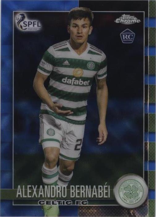 2022-23 Topps Chrome SPFL Scottish Premier League - Alexandro Bernabei ...