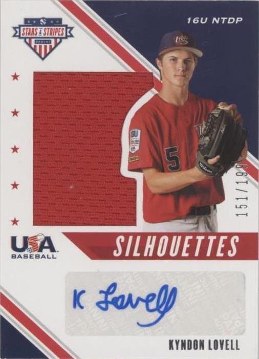 2020 Panini USA Baseball Stars & Stripes - Silhouettes Signatures ...