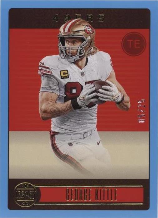 2023 Panini Legacy - Indigo #87 George Kittle /25 for sale online | eBay