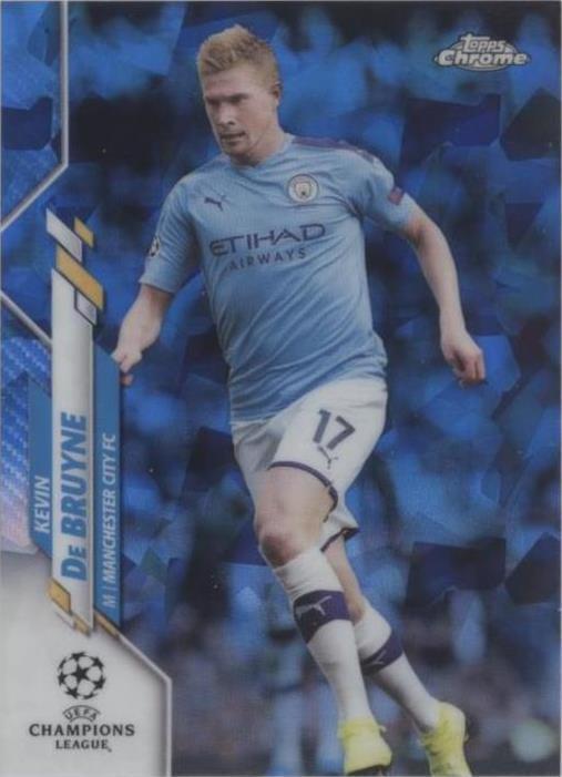 2019-20 Topps Chrome UCL Sapphire Edition - Kevin de Bruyne #19 for sale online | eBay