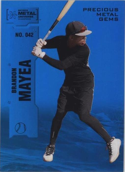 2022 Skybox Metal Universe Champions - Precious Metal Gems Blue #042 ...