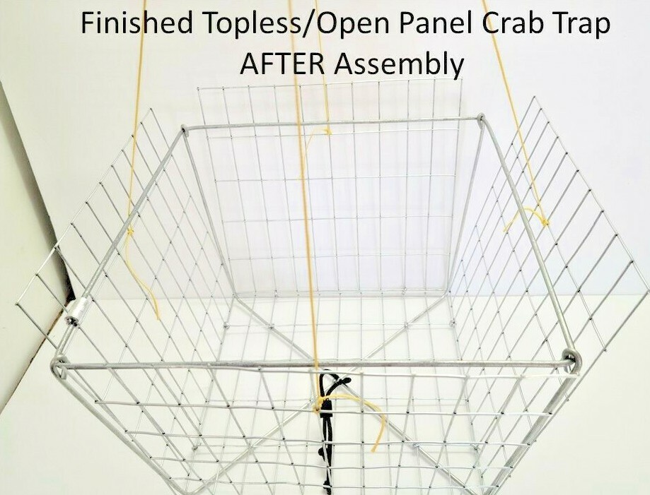 EZ-CRABBING Topless/Open Panel Trap - DIY Complete Kit