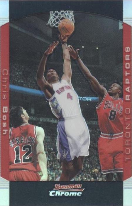 2004-05 Bowman Draft Picks & Prospects - Chris Bosh #38 Chrome ...