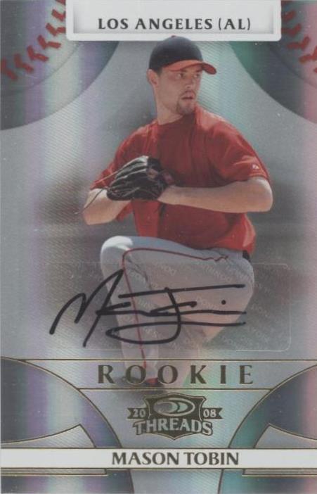 2008 Donruss Threads - Rookie #123 Mason Tobin /999 (AU, RC) for sale ...