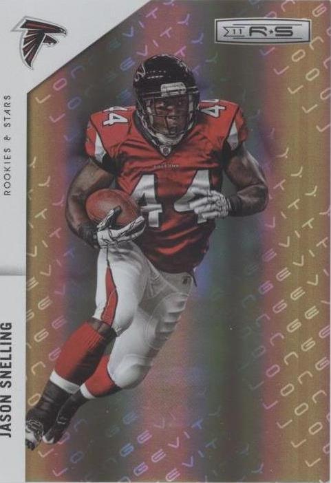 2011 Panini Rookies & Stars - Longevity Parallel Gold #5 Jason Snelling ...