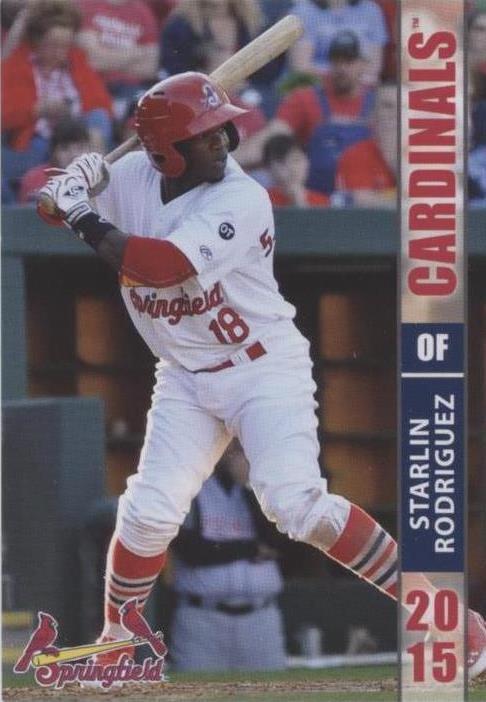 2015 Grandstand Springfield Cardinals - Starlin Rodriguez (RC) for sale ...