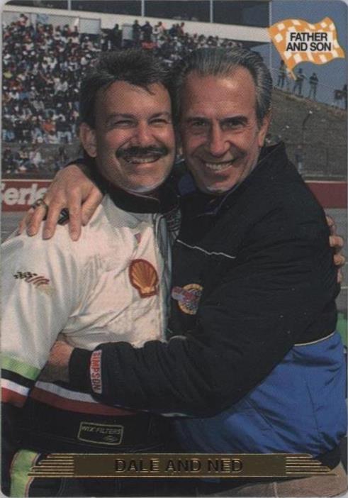 1993 Action Packed - Father and Son #165 Dale Jarrett, Ned Jarrett for ...