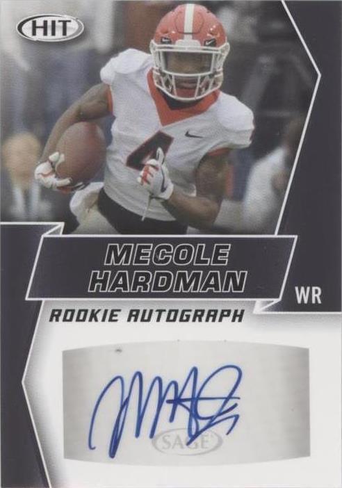 2019 Sage Hit Premier Draft - Rookie Autographs Mecole Hardman Jr. #A32 ...