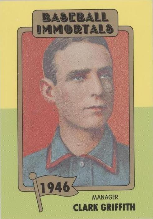 1980-87 SSPC Baseball Immortals - Clark Griffith #43 online kaufen | eBay