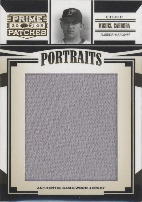 2005 Donruss Prime Patches - Portraits Jumbo Jerseys #P-30 Miguel ...