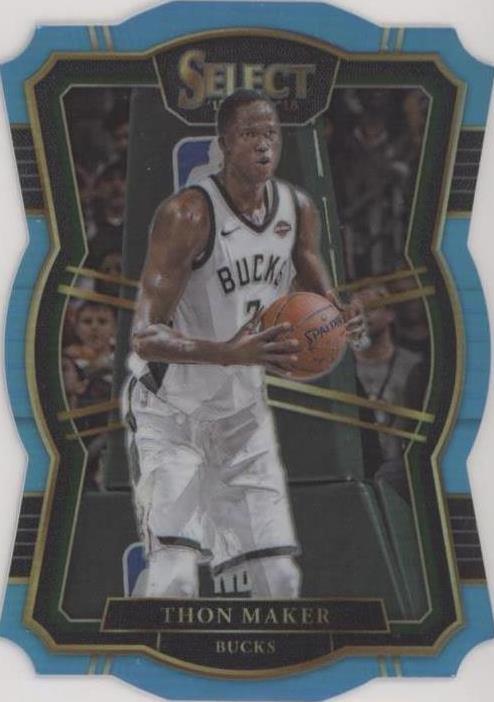 2017-18 Panini Select - Premier Level Light Blue Die-Cut Prizm #186 ...