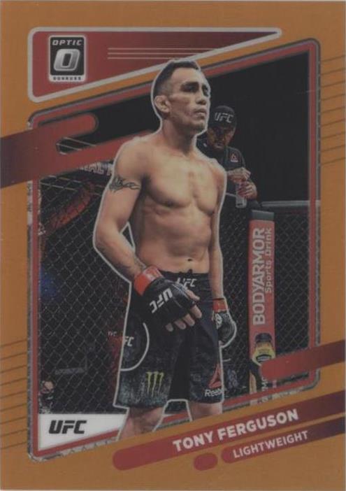 2022 Panini Donruss Optic UFC - Orange Prizm #49 Tony Ferguson /49 for ...