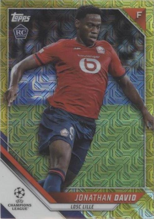 2021-22 Topps UCL Collection Japanese Edition - Chrome Yellow Mojo ...