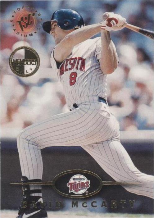 1995 Topps Stadium Club - Members Only #8 Dave McCarty for sale online ...