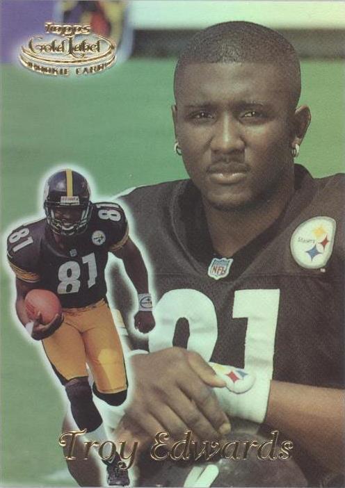 1999 Topps Gold Label - Troy Edwards #17 Class 1 (RC) for sale online ...