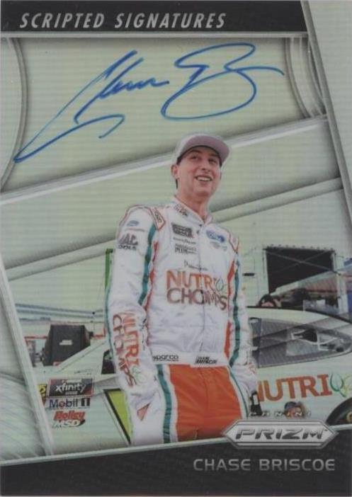 2018 Panini Prizm - Scripted Signatures #SS-CH Chase Briscoe (AU, RC ...