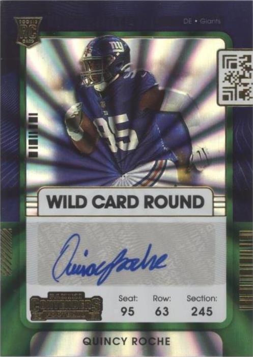 2021 Panini Contenders - Rookie Ticket Variation Wild Card Round #244 ...