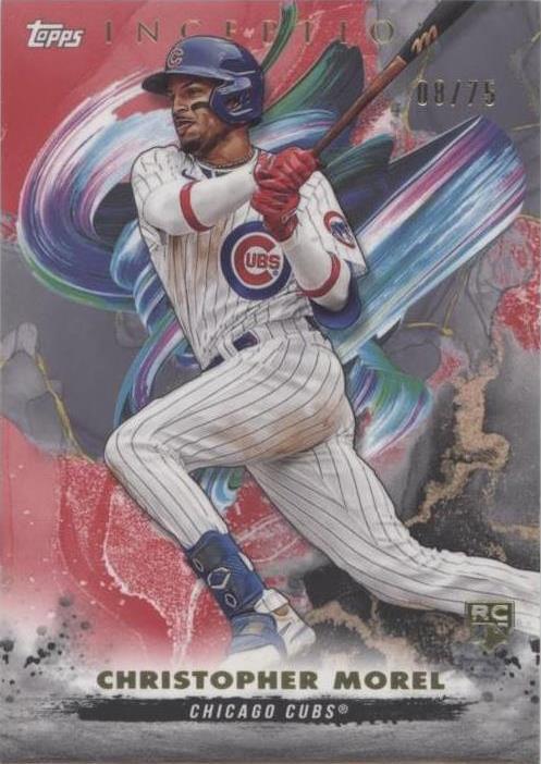 2023 Topps Inception - Red #5 Christopher Morel /75 (RC) for sale ...