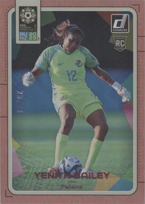 2023 Panini Donruss FIFA Women's World Cup - Pink #139 Yenith Bailey ...
