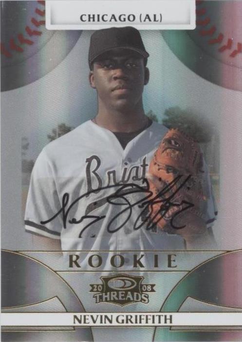2008 Donruss Threads - Rookie #106 Nevin Griffith /999 (AU, RC) for ...