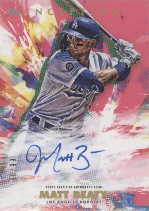 2020 Topps Inception - Rookies & Emerging Stars Autographs Magenta # ...