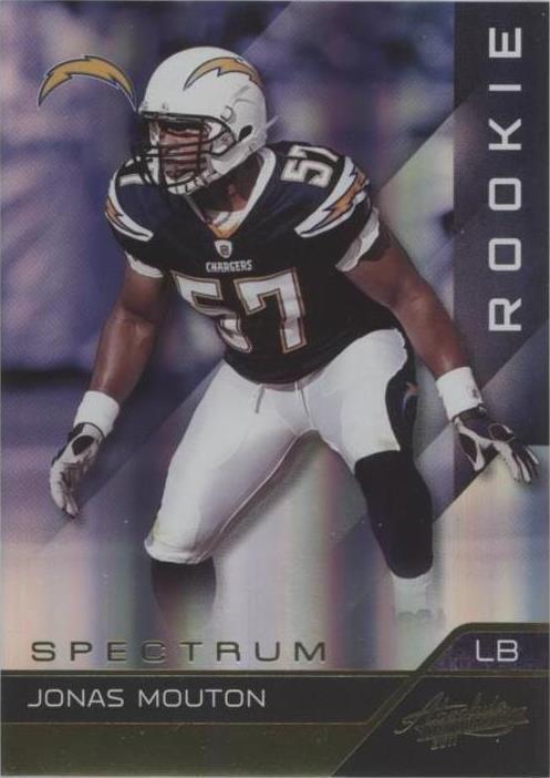 2011 Panini Absolute Memorabilia - Rookie Jonas Mouton #162 Spectrum ...