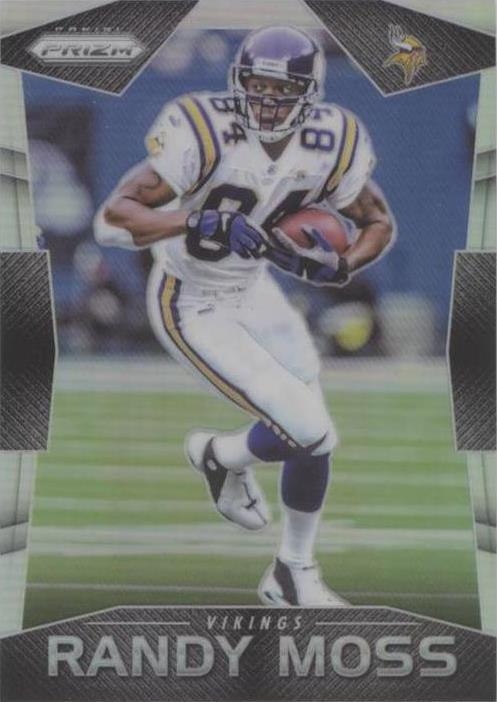 2017 Panini Prizm - Randy Moss Tribute Silver Prizm #RMT-2 Randy Moss ...