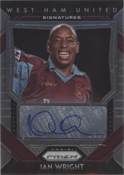 2020-21 Panini Prizm Premier League - Signatures #S-IW Ian Wright (AU ...