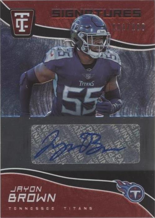 2021 Panini Chronicles - Totally Certified Signatures Red #TCS-JBR ...