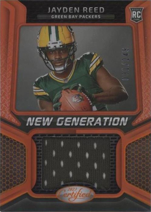 2023 Panini Certified - New Generation Jerseys Mirror Orange #NGJM-19 ...