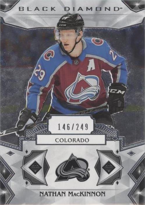 2019-20 Upper Deck Black Diamond - #BDB-NM Nathan MacKinnon /249 for ...