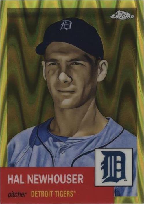 2022 Topps Chrome Platinum Anniversary - Hal Newhouser #91 Yellow ...