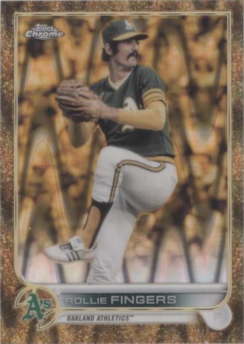 2022 Topps Gilded Collection - Gold Etch RayWave Refractor #69 Rollie ...