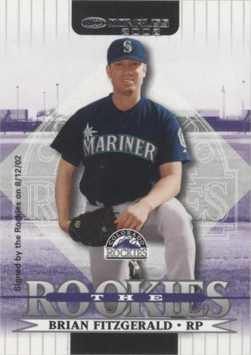 2002 Donruss The Rookies - #12 Brian Fitzgerald (RC) for sale online | eBay