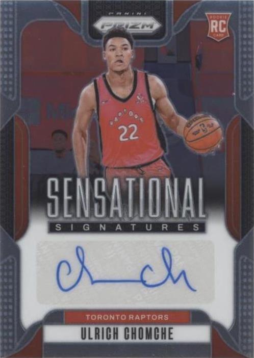 2024-25 Panini Prizm - Sensational Signatures Ulrich Chomche #SS-UCR ...