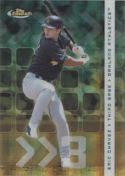 2002 Topps Finest - Eric Chavez #53 X-Fractor /299 for sale online | eBay