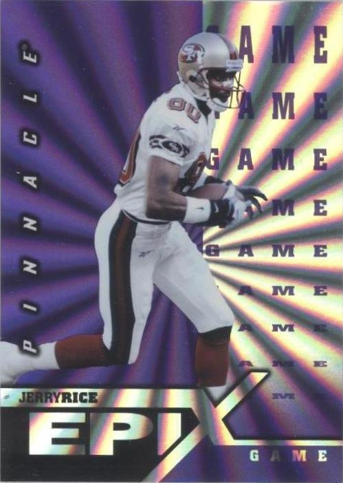 1997 Pinnacle Certified - Epix Game Jerry Rice #E19 Purple for sale ...