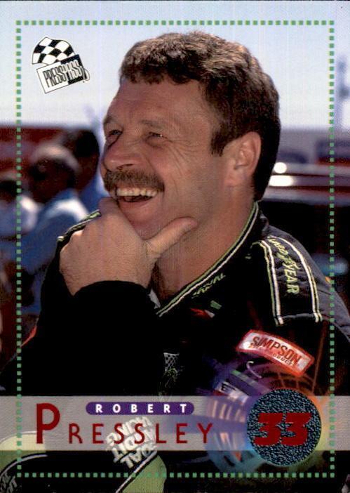 1996 Press Pass - Robert Pressley #26 Scorchers for sale online | eBay