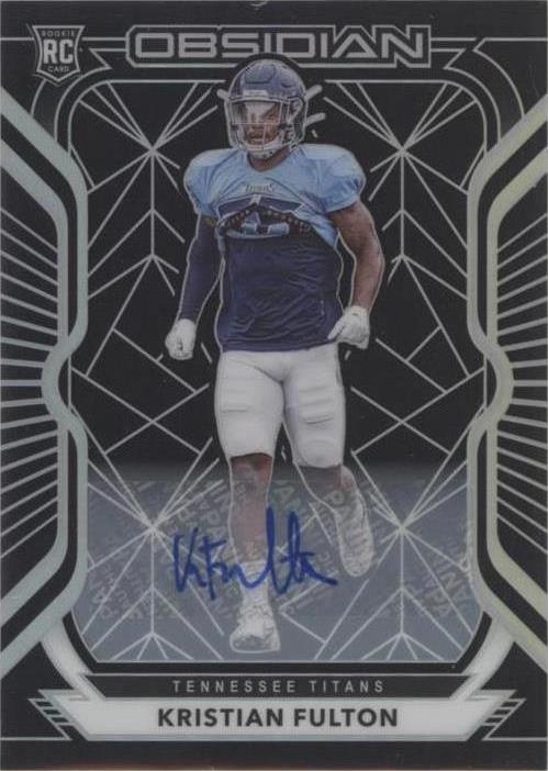 2020 Panini Obsidian - Rookies Autographs #144 Kristian Fulton /150 (AU ...