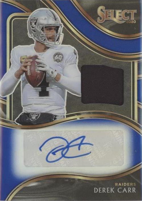 2020 Panini Select - Signature Memorabilia Blue Prizm #SM-DCA Derek ...