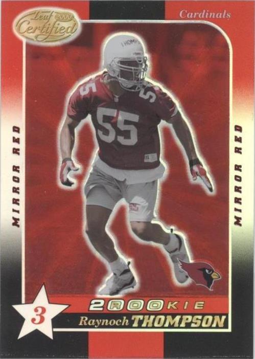 2000 Leaf Certified - Mirror Red #181 Raynoch Thompson (RC) for sale ...