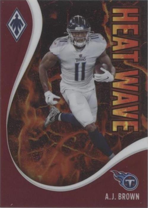2021 Panini Phoenix - Heat Wave Red #11 A.J. Brown /199 for sale online ...