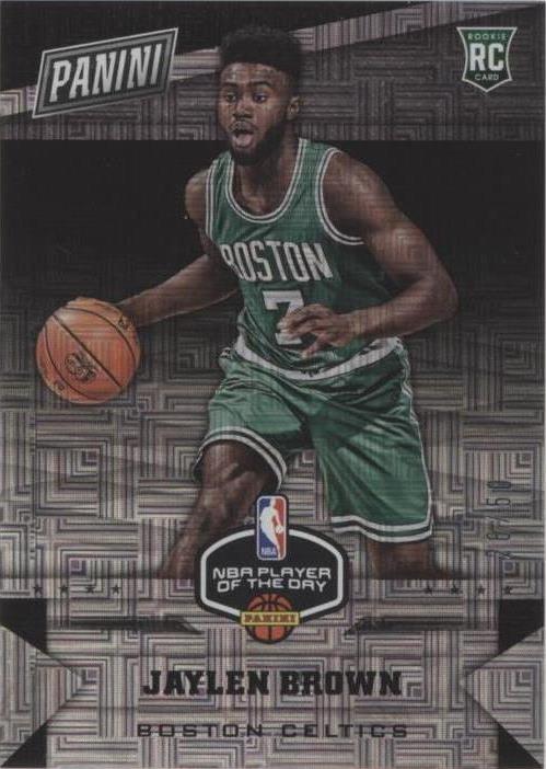 2017 Panini Player of the Day - Rookies Infinite #37 Jaylen Brown /50 ...