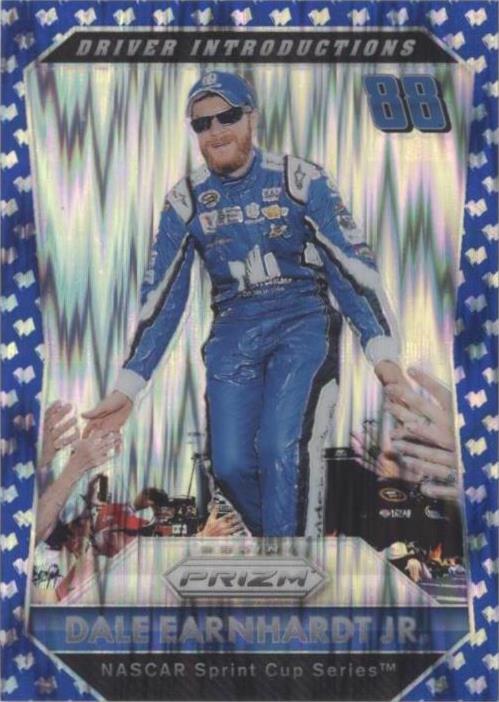2016 Panini Prizm NASCAR - Driver Introductions Blue Flag Prizm #73 ...