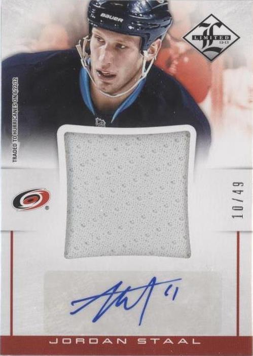 2012-13 Panini Limited - Authentic Jumbo Material Signatures #JJ-JS ...