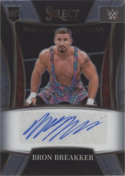 2022 Panini Select WWE - Signature Selections #SN-BBK Bron Breakker (AU ...
