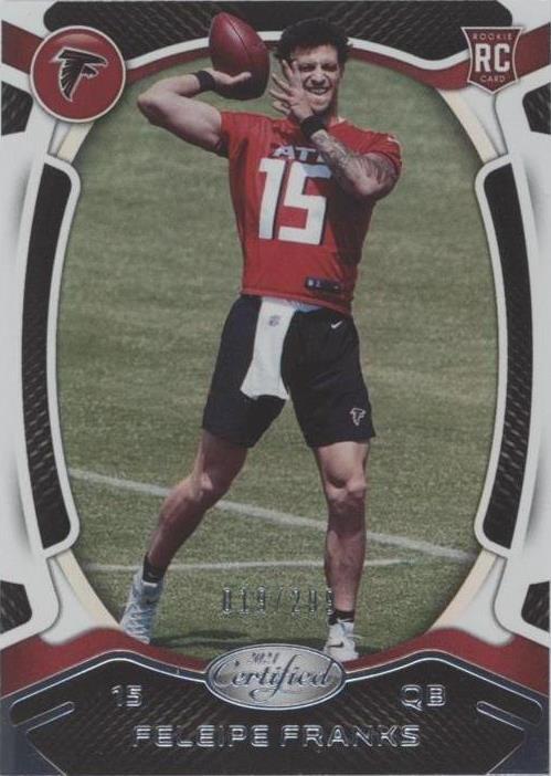 2021 Panini Certified - Rookies Mirror #195 Feleipe Franks /299 (RC ...