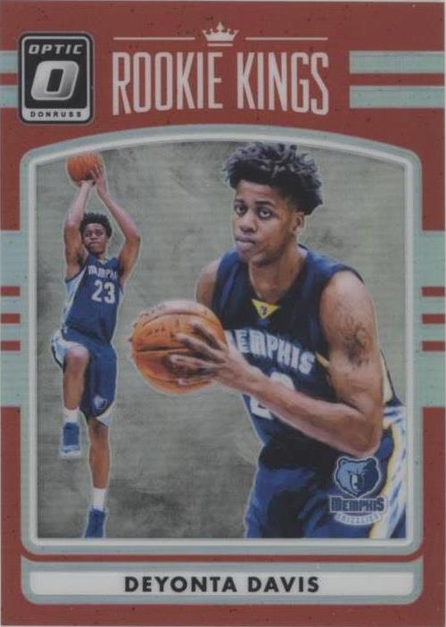 2016-17 Panini Donruss Optic - Rookie Kings Red Prizm #27 Deyonta Davis ...
