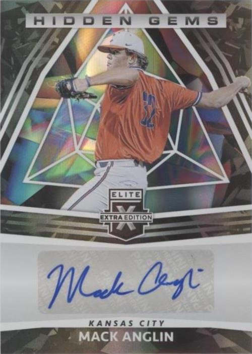 2022 Panini Elite Extra Edition - Hidden Gems Black #HG-MA Mack Anglin ...
