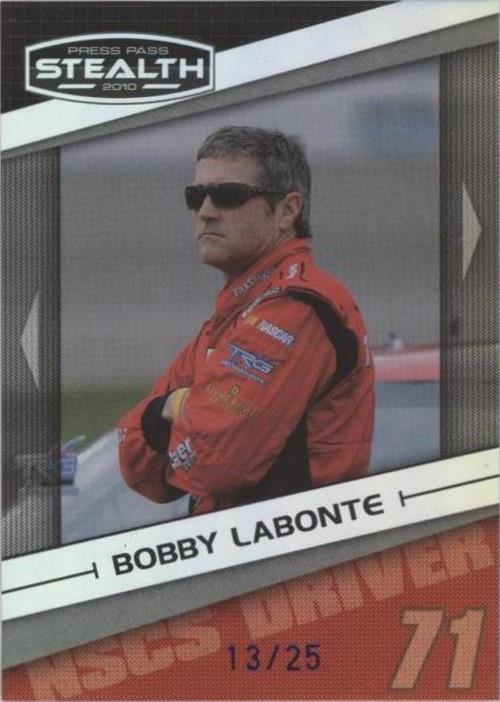 2010 Press Pass Stealth - Purple #20 Bobby Labonte /25 for sale online ...